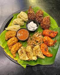 Vegetable Momo Platter | Taj Curry Darwin